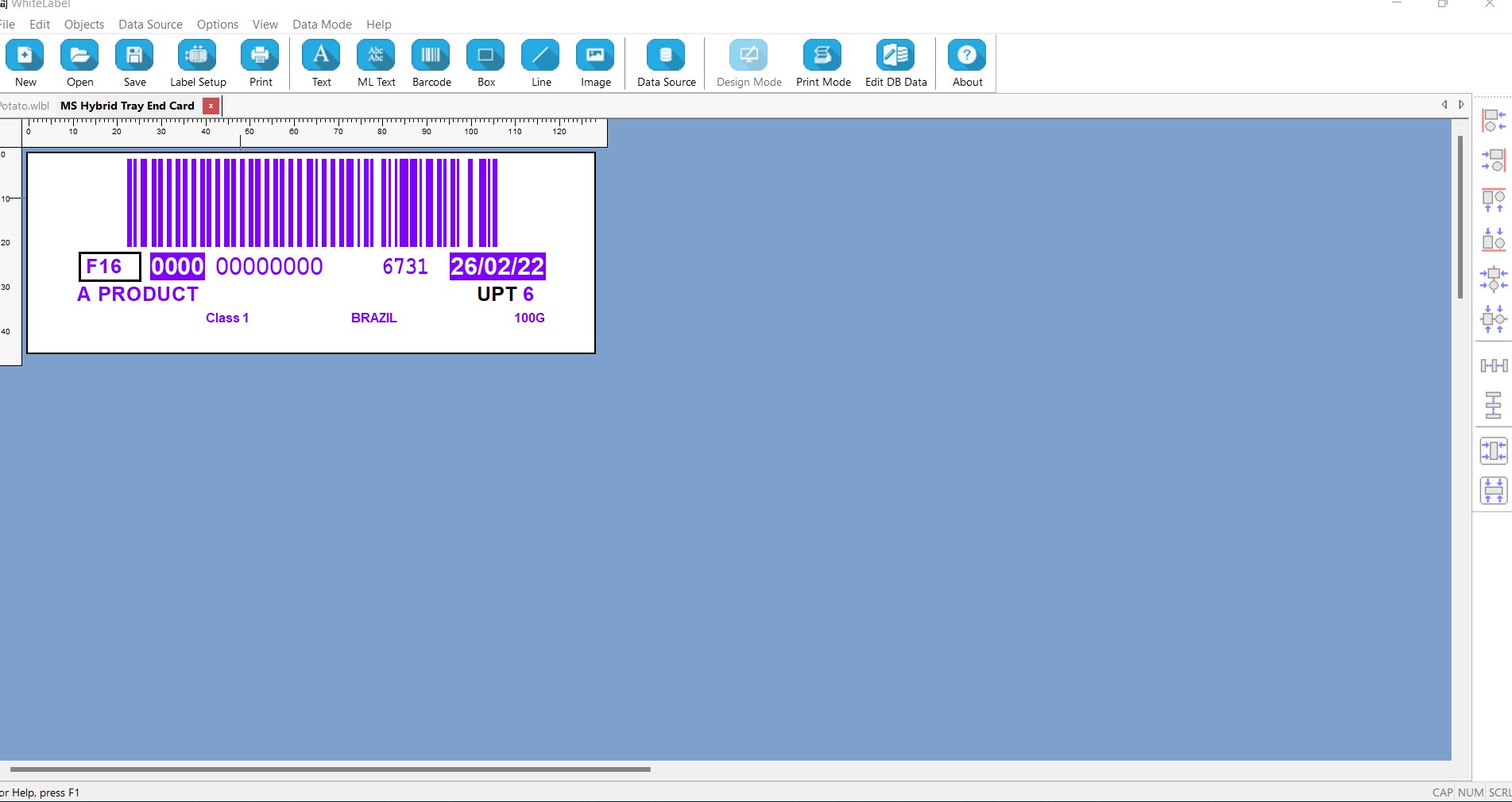 Tray End Labels – Computade Systems Ltd